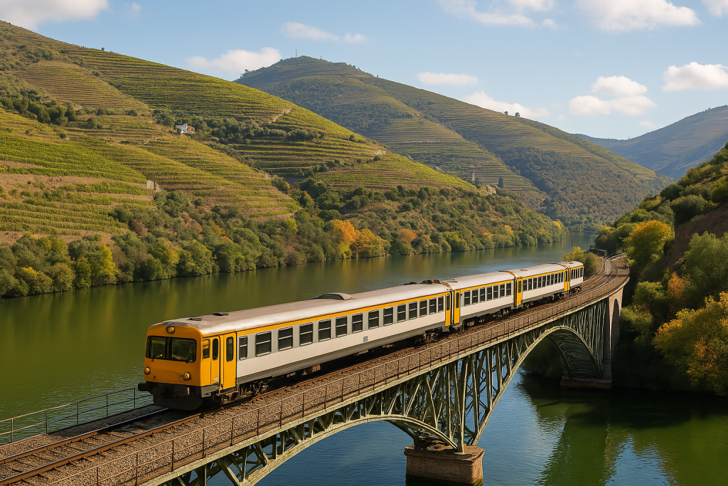 Viagens de Comboio Panorâmicas em Portugal